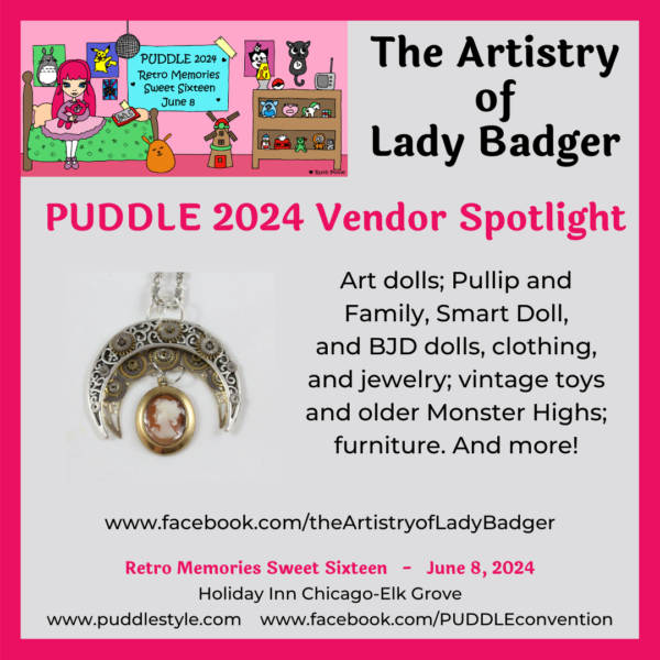 Artistry of Lady Badger – PUDDLE Style!